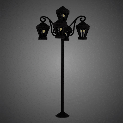 Fancy Street Light: Make Your Game Shine with This Fantastic Prop!